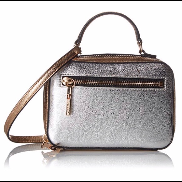 Milly | Bags | Milly Mixed Metallic Mini Satchel | Poshmark